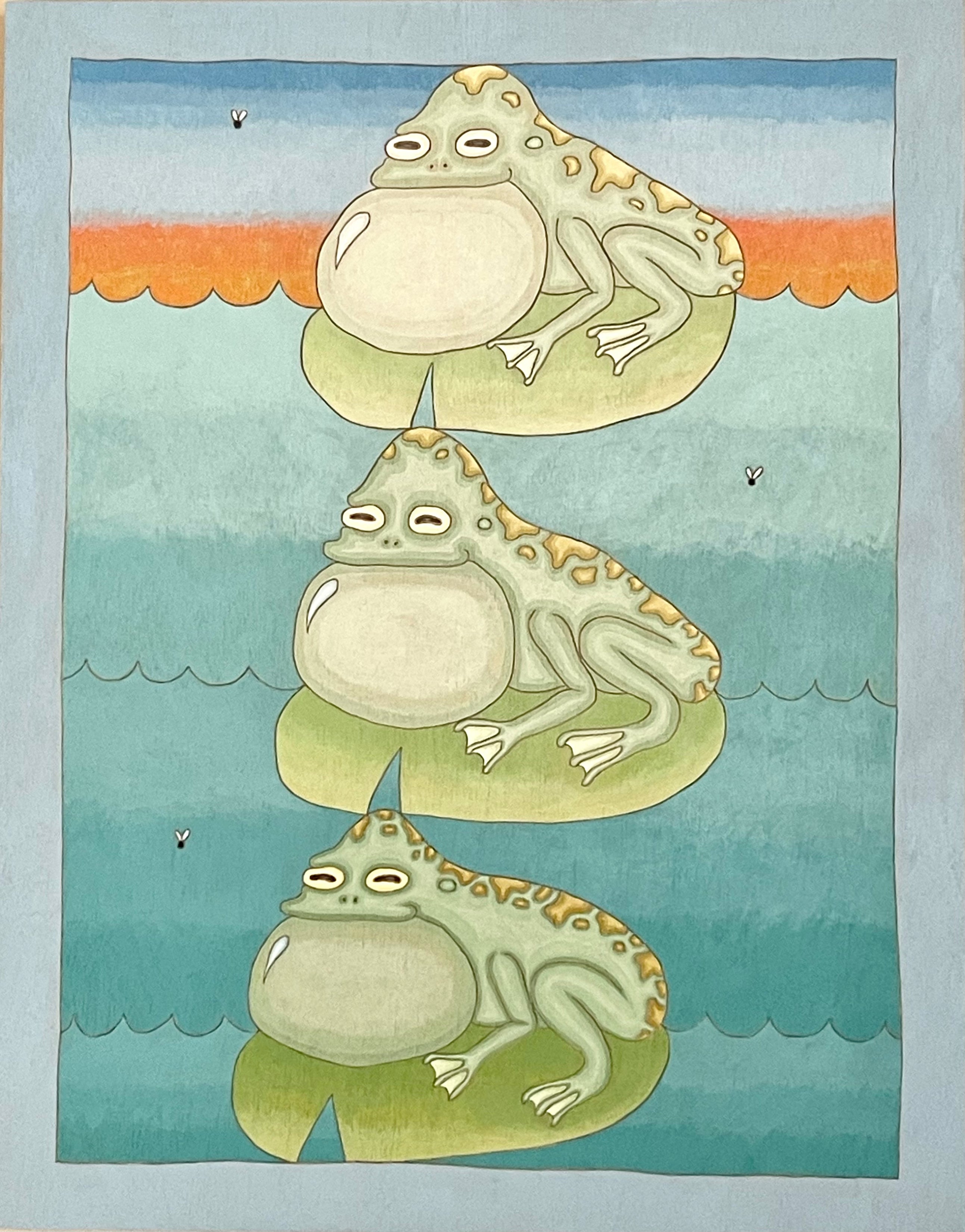 Frog Totem – Sheet Cake Gallery